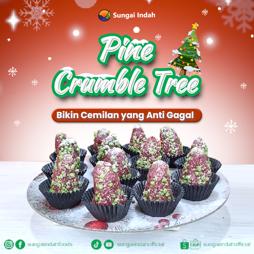Bukan Sekedar Topping, Crumble Sungai Indah Bisa Bikin Dessert - Sungai ...